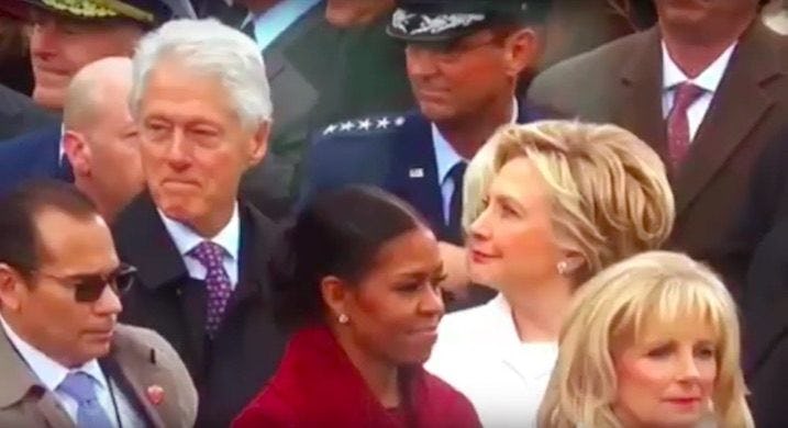 Did Hillary Clinton Catch Bill Checking Out Ivanka At Inauguration?