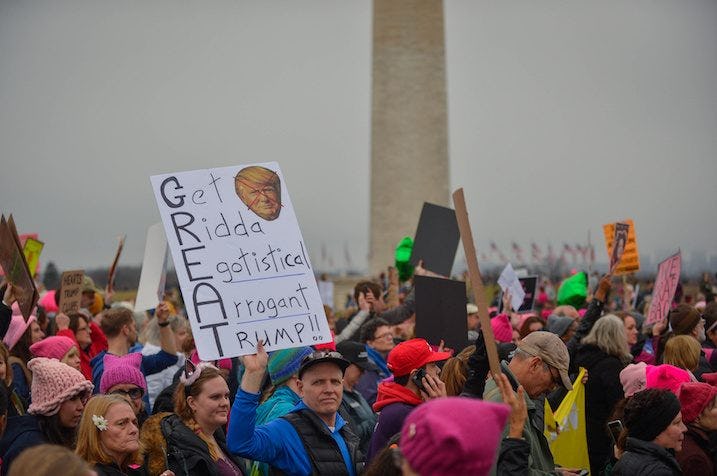 20 Of The Most Powerful Signs From The Women's March
