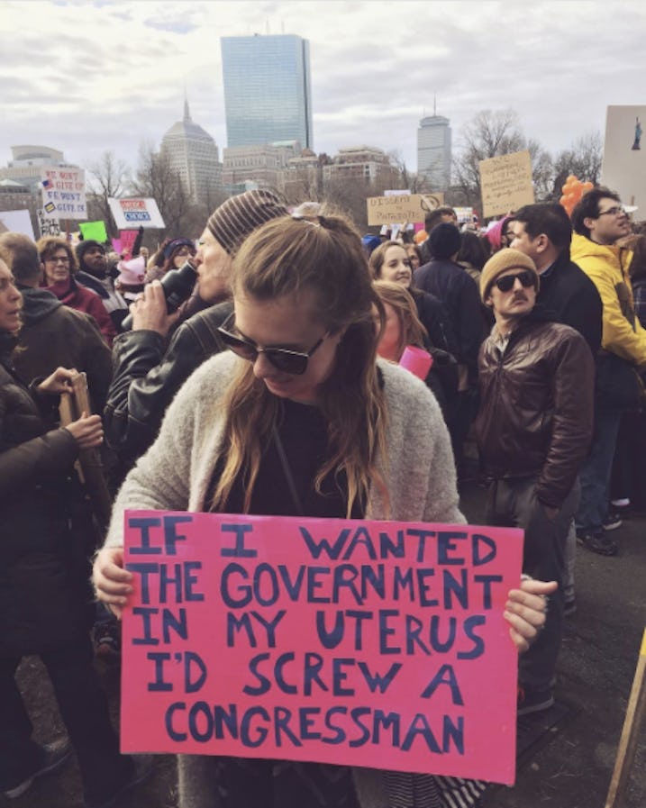 20 Of The Most Powerful Signs From The Women's March