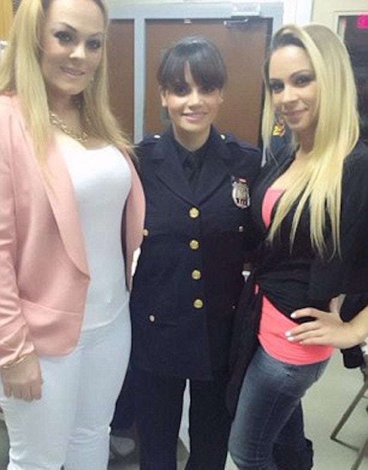 You'll Want This Lingerie Model Police Officer To Arrest You