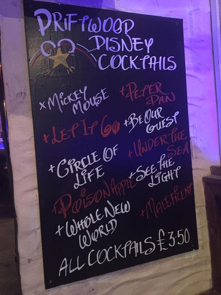 Glasgow Bar Introduces Disney Princess-Themed Cocktails