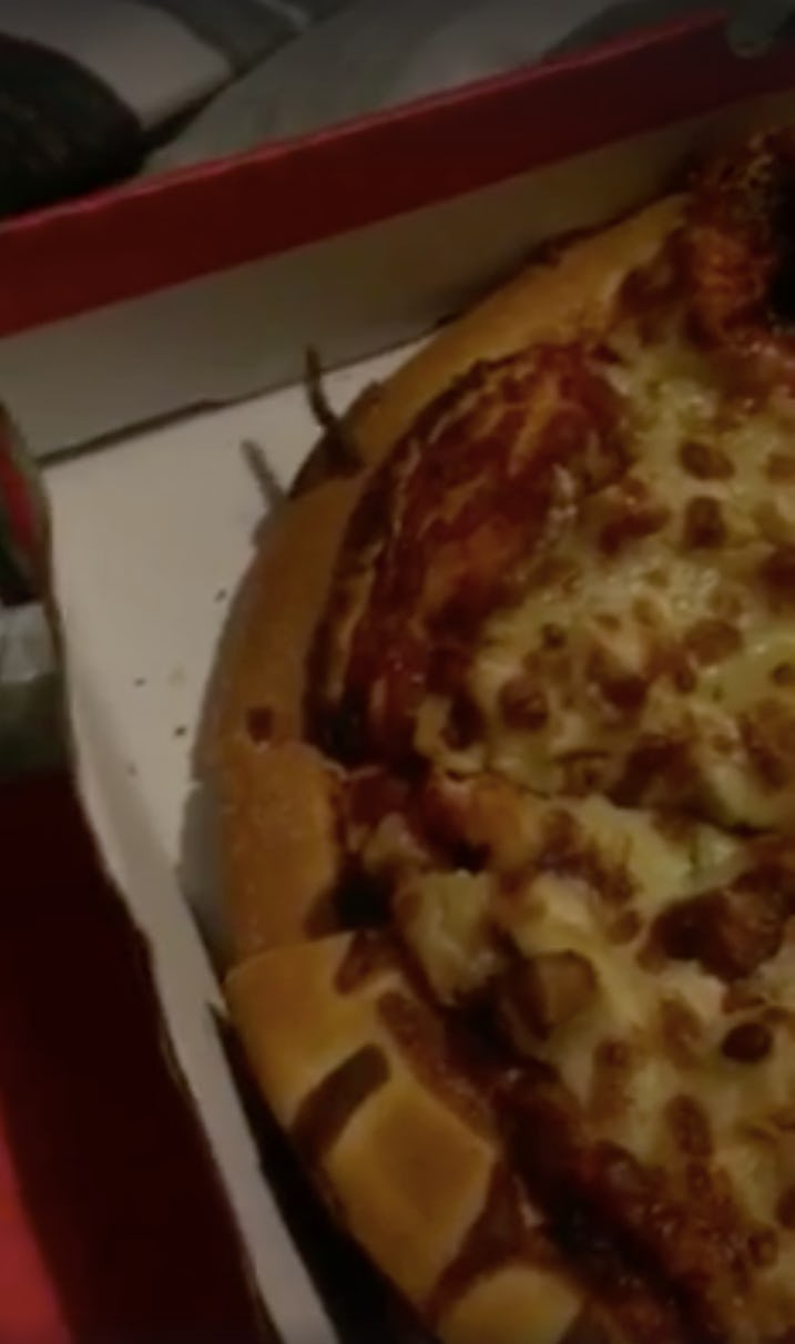Teen Finds Insect In Pizza And Posts Video On FB