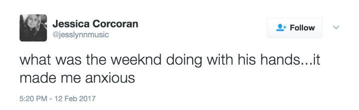 The Weeknd Didn't Know What To Do With Hands At Grammys