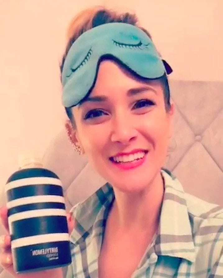 Dirty Lemon Sleep Water Makes You Sleep More Than NyQuil