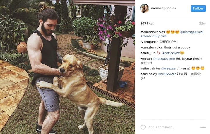 21 Hot Guys With Puppies That Will Make You Go 'Woof'