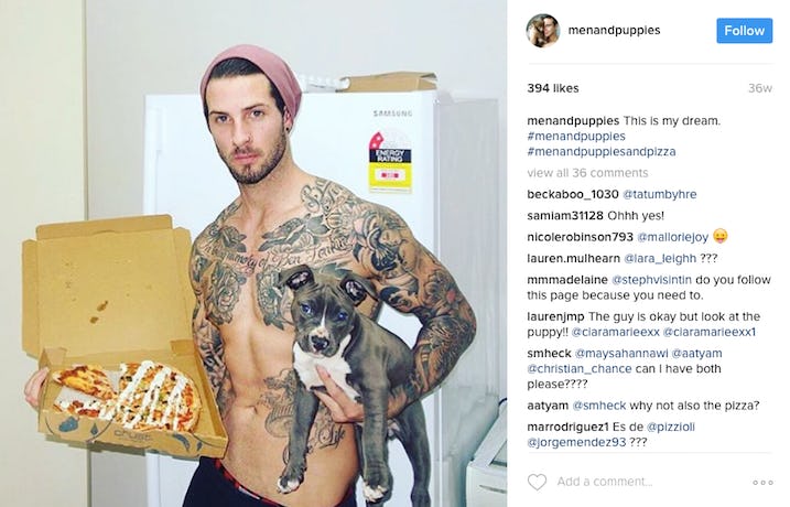 21 Hot Guys With Puppies That Will Make You Go 'Woof'