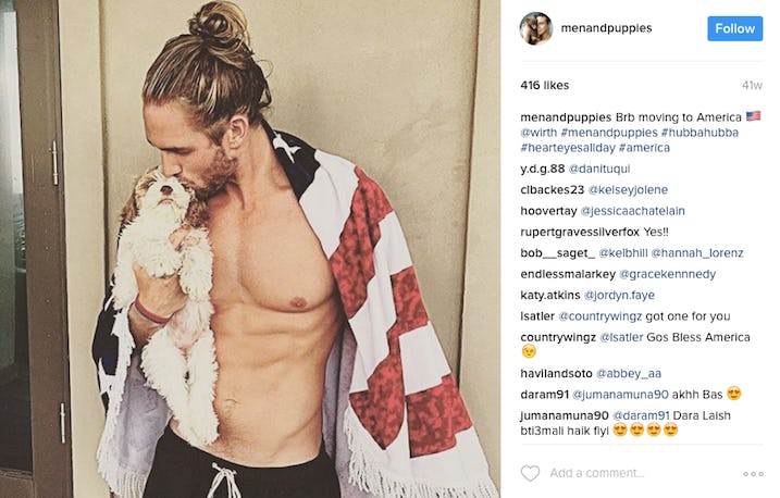 21 Hot Guys With Puppies That Will Make You Go 'Woof'