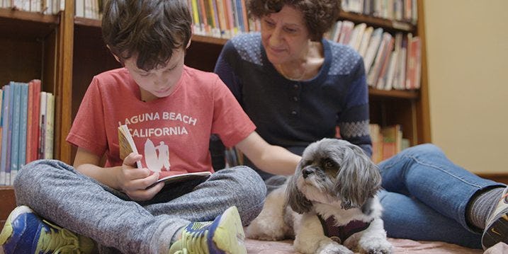 Therapy Dogs Help Children Read In NYC