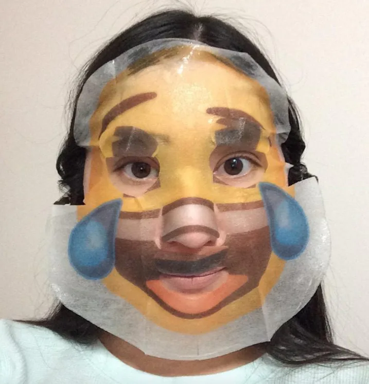 Emoji Face Masks Exist Now And They're Scary AF