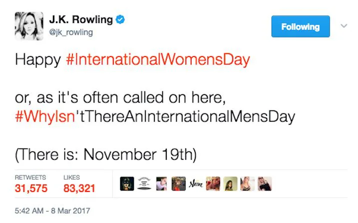 Best JK Rowling Tweets Of 2017