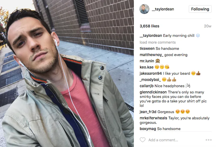 Taylor Dean On How He Got Instagram Famous