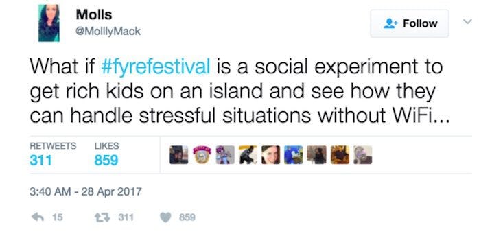 Tweets Show Fyre Festival Turn Into A Disaster