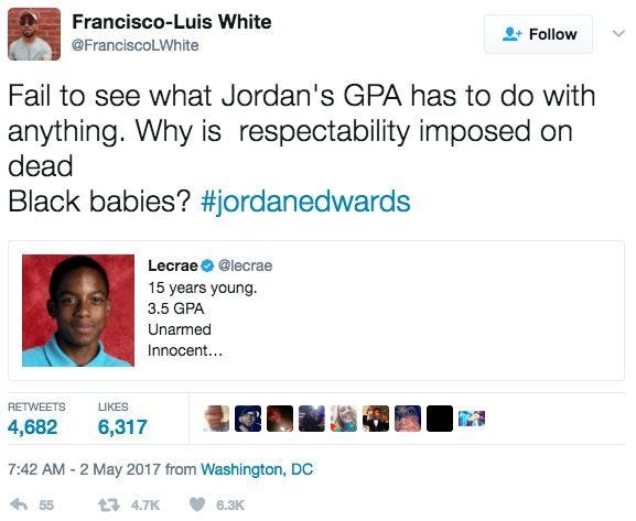 Jordan Edwards' Grades Shouldn't Matter