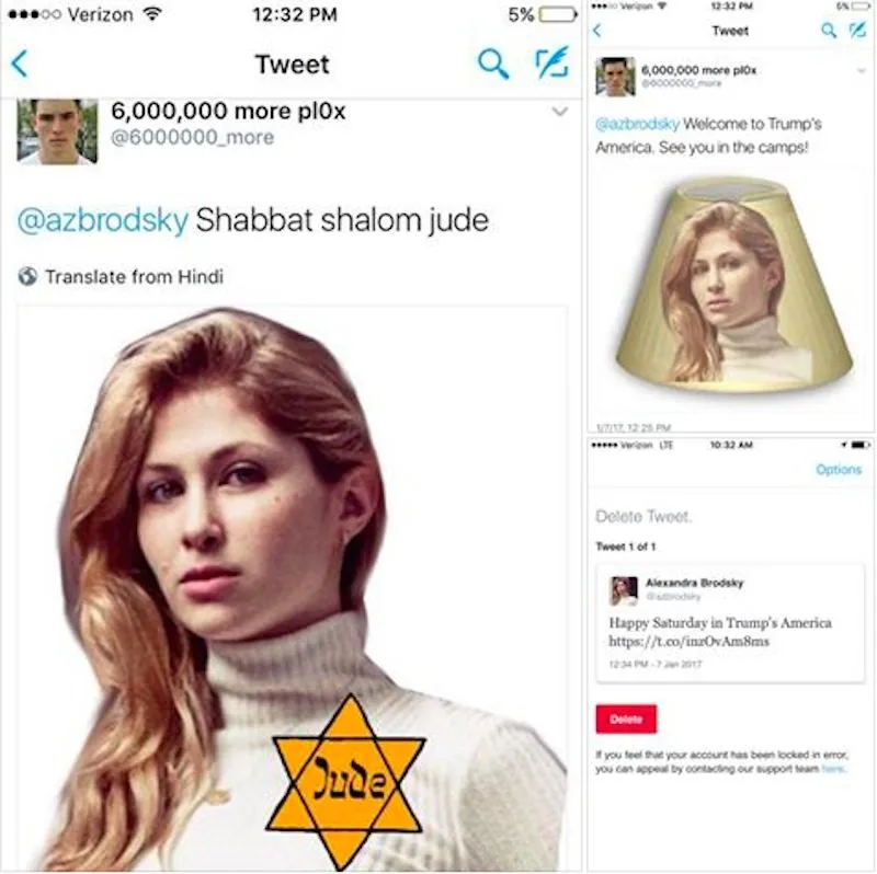 Alexandra Brodsky Banned From Twitter For Calling Out Anti-Semitic Trolls