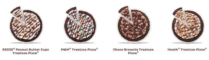 Dairy Queen's Ice Cream "Treatzza Pizzas" Are Here Again