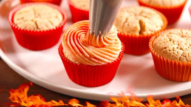 How To Make Boozy Fireball Cupcakes That'll Spice Up Your Party