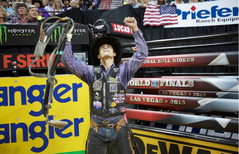 Professional Bull Rider Bonner Bolton On His Father