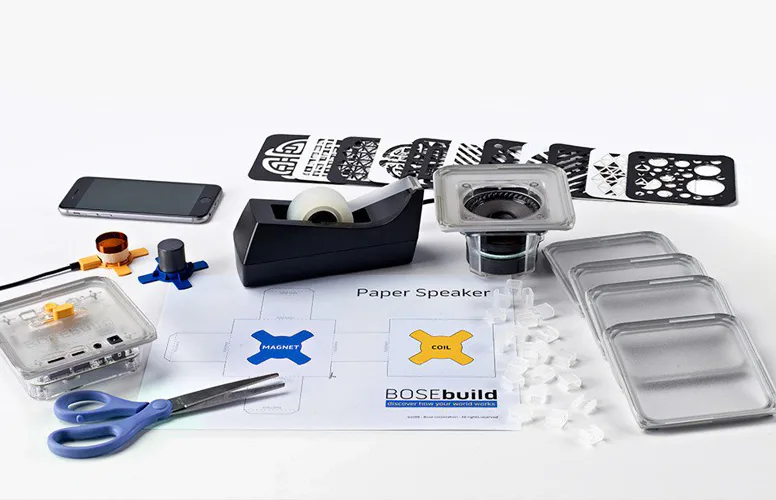 BOSEBuild Is A DIY Bluetooth Speaker That Kids Can Build