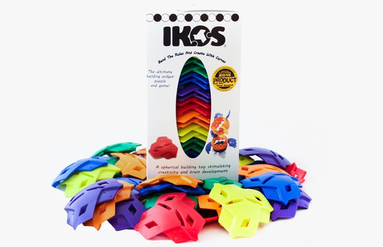 Ikos Building Toys Are Plastic Pieces That Let Your Kid Make 3D Art