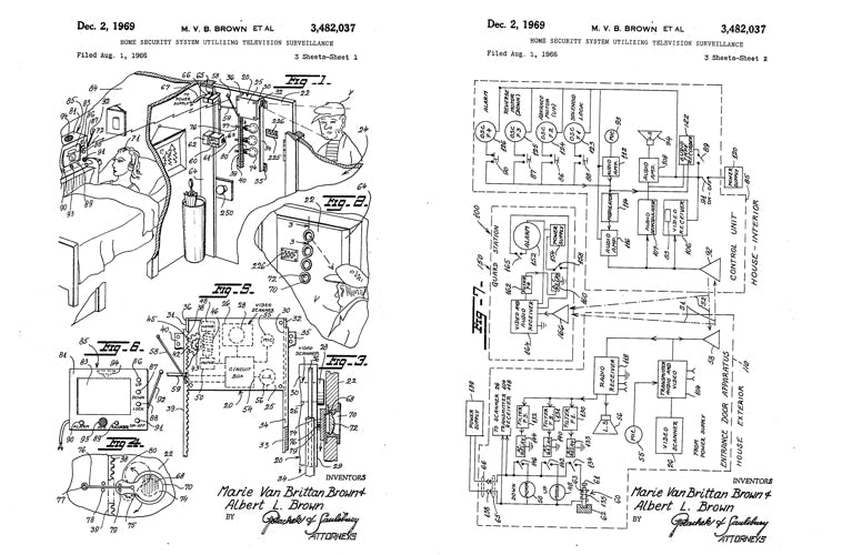 Marie Van Brittan Brown, Inventor Of The First Security Cam