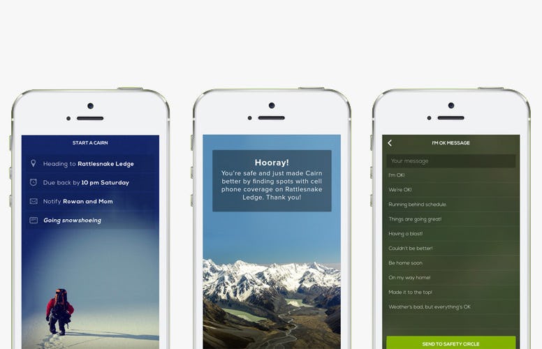 Cairn is an App That Helps You Find Service In The Woods