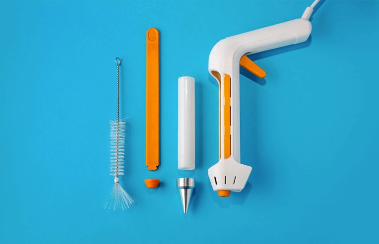 Fondoodler Is A Hot Cheese Gun For Making Edible Art