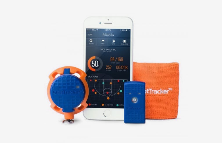 ShotTracker: A Wearable Sensor That Records Basketball Shots