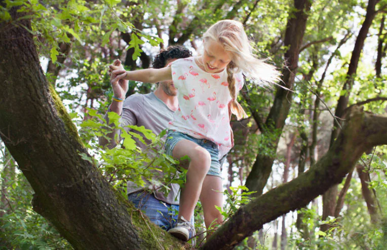 Want to Teach a Kid to Climb Trees? Show Them How To Do It.