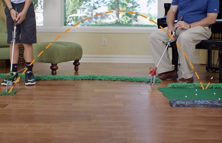 Mini Indoor Golf Is A Realistic Game Lets You Play 18 Holes In The House