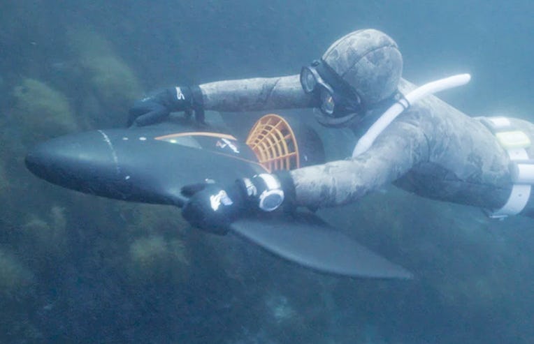 H2 Aqua Sea Scooter Is a Recreational DPV For Everyday Beachgoers