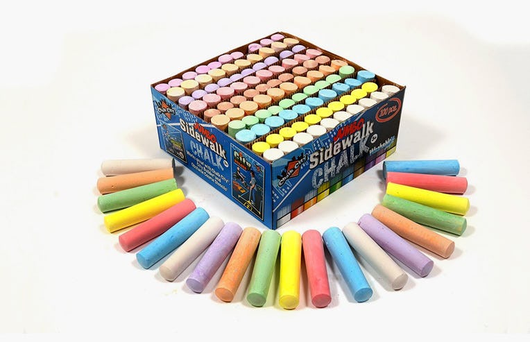The Best Sidewalk Chalk and Chalk Accessories For Kids