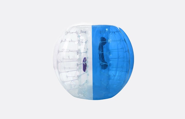 These Inflatable Bumper Balls Turn Roughhousing Up a Notch