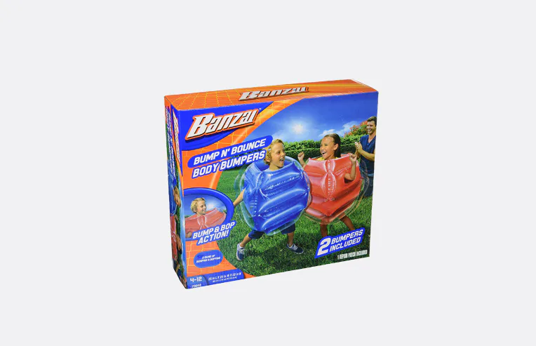These Inflatable Bumper Balls Turn Roughhousing Up a Notch