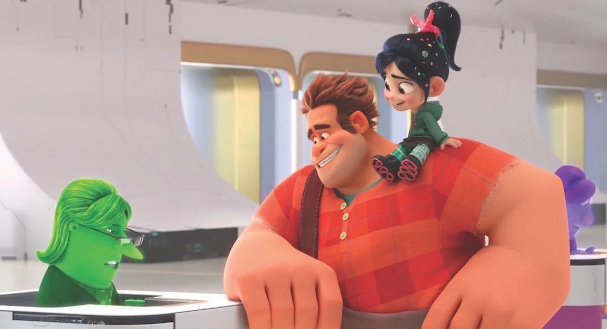 Ralph Reichts, Vanellope Und Ralph Küssen Sich