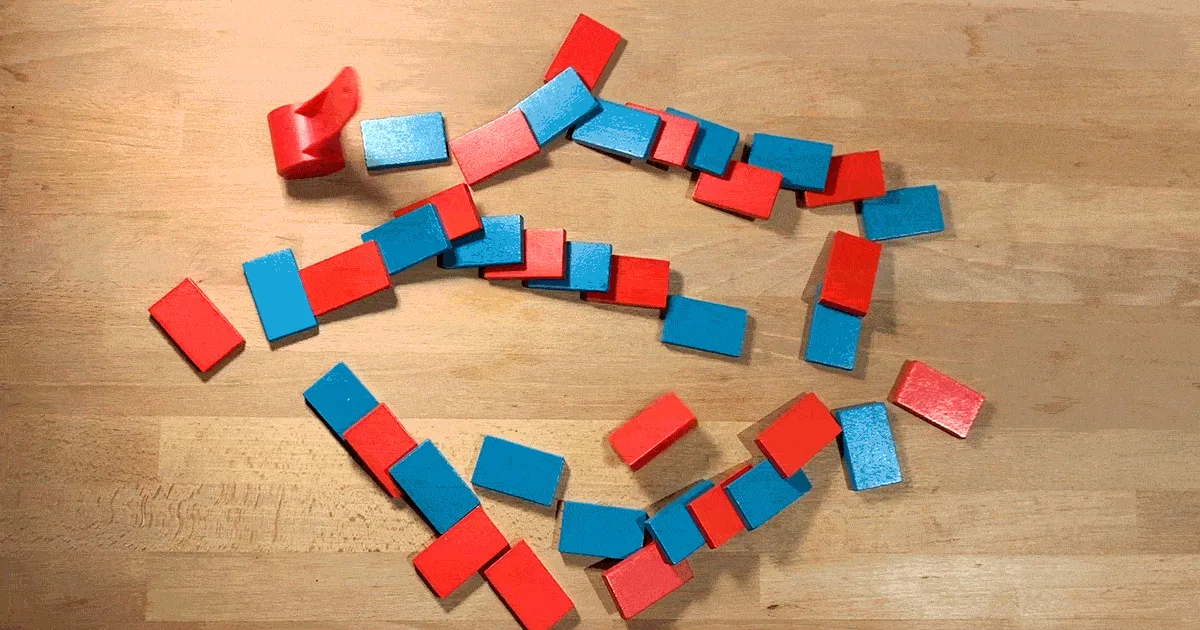 The Hape Robot Factory Domino is the 2019 Best Toy of the Year
