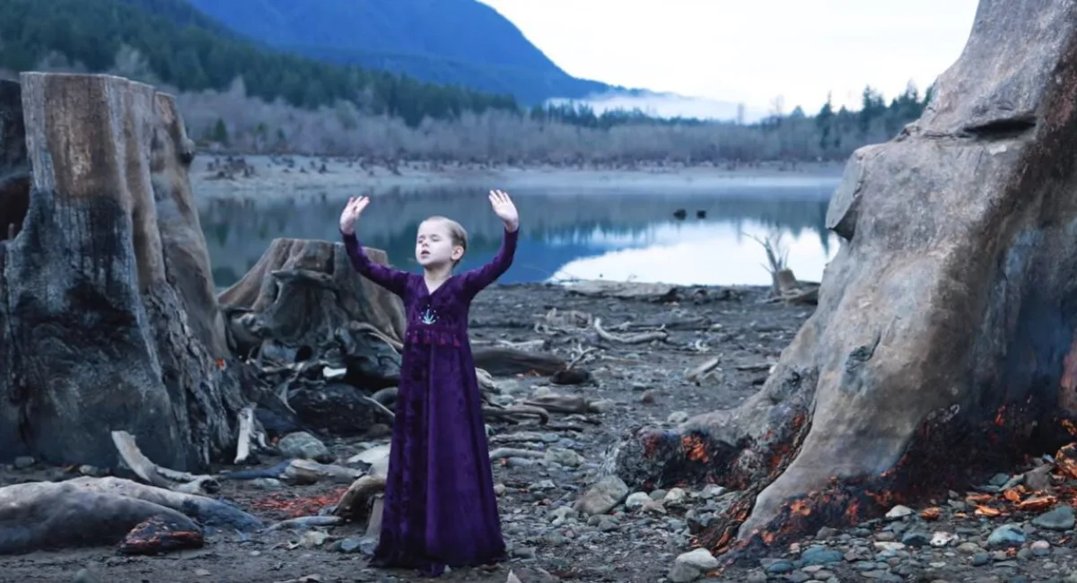 Claire Ryann Crosby, 7 Year Old, Cover Of Disney Frozen 2 Song