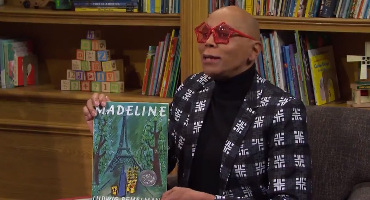 RuPaul SNL Sketch Teaches Kids Reading Is Fundamental