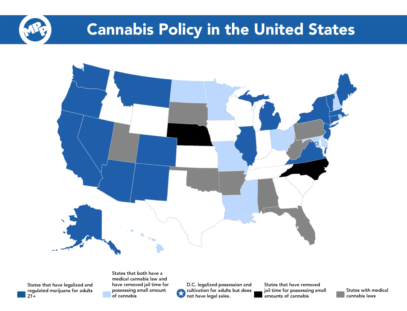 Here's A Map Of Where You Can Buy Weed Legally In The United States