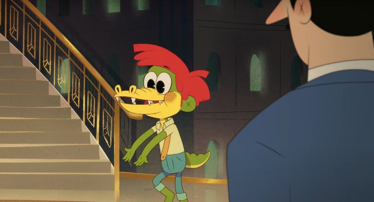 'Arlo the the Alligator Boy' Meets His New Dad In Exclusive Netflix Clip