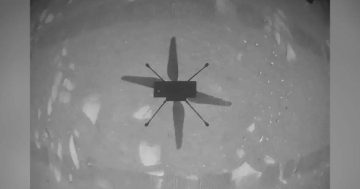 Ingenuity Becomes First Helicopter to Fly on Mars - Fatherly