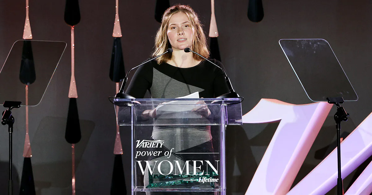 Paxton Smith Gives Another Impassioned Speech on Abortion at Event