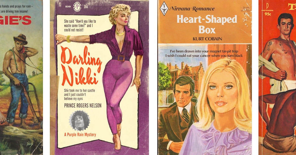 Classic Songs Reimagined As Vintage Pulp Book Covers