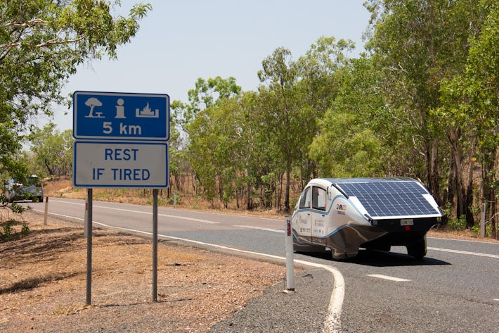 Electric solar car packs Tesla-beating range with the energy of a kettle