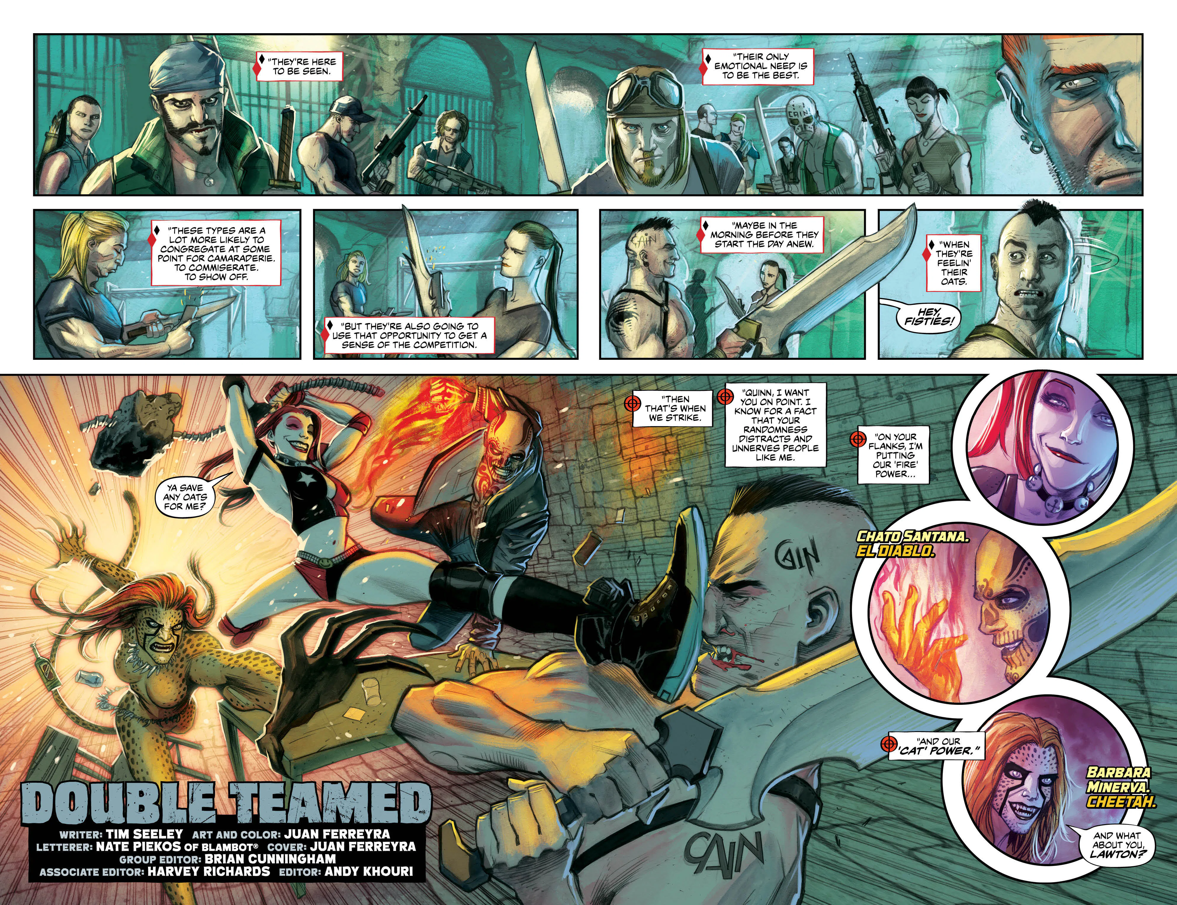 Harley Quinn Explains Killers to Deadshot In New 'Suicide Squad' Comic