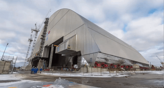 The Chernobyl Arch Engineers Say They Were Lured by Its Epic Scale