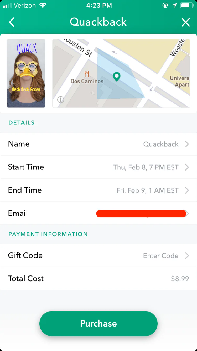 Snapchat Now Sells Custom Lenses: Here's How to Make Your Own