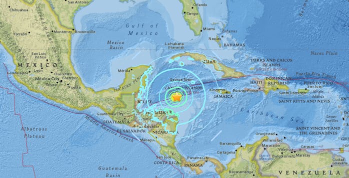 A 7.6-Magnitude Earthquake Hit the Caribbean Sea, Raising Tsunami Alarms A 7.6-Magnitude Earthquake Hit the Caribbean Sea, Raising Tsunami Alarms