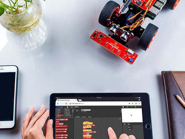 This Raspberry Pi Kit Lets You Make Your Own Racing Robot