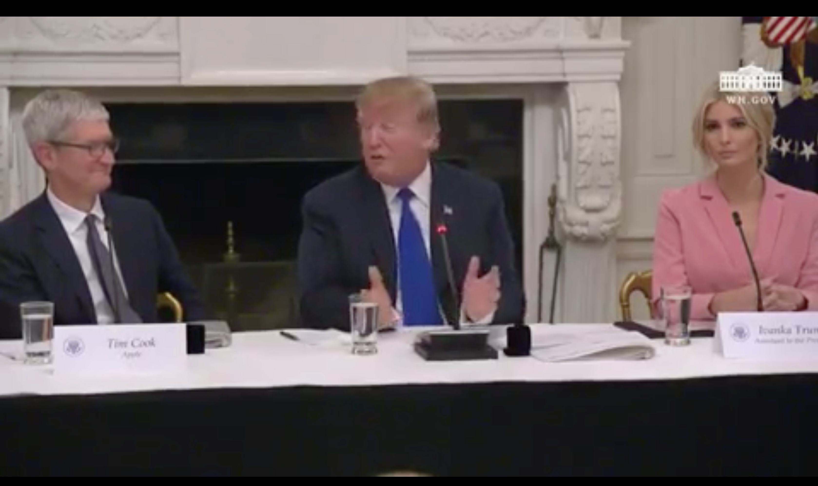 Donald Trump Clarifies He Called Apple CEO Tim Apple "to Save Time"