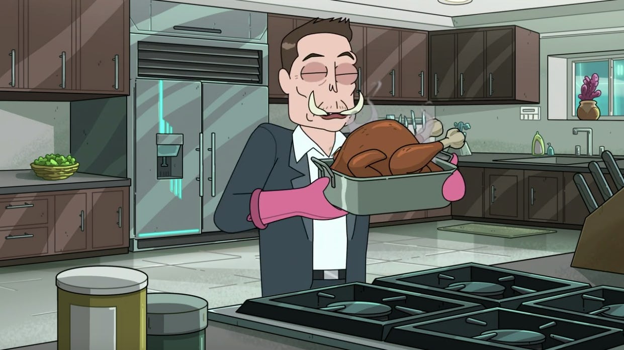 'Rick and Morty' "Elon Tusk" finally explains a mysterious Elon Musk tweet